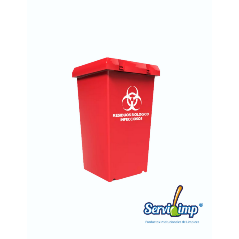 Contenedor Rojo RPBI - SERVILIMP